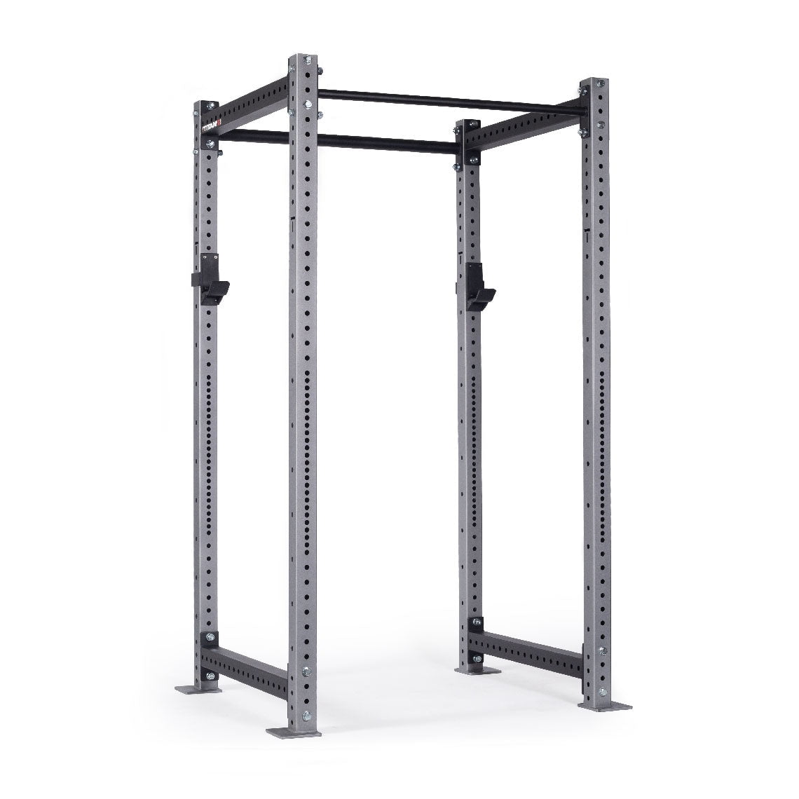 Titan Fitness X-3 Series 90" Silver Bolt-Down Power Rack, 36" Depth ...