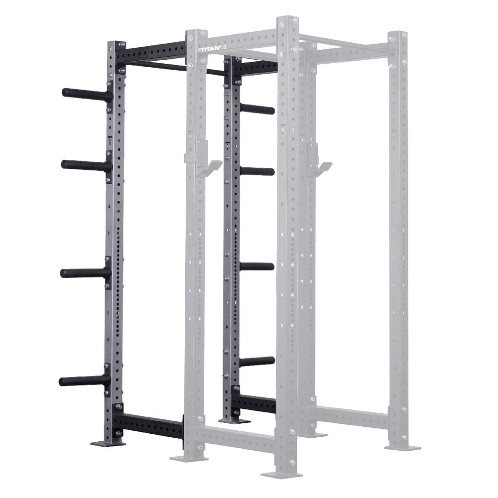 Titan Fitness X-3 Series 90" Silver Bolt-Down Power Rack Extension Kit ...
