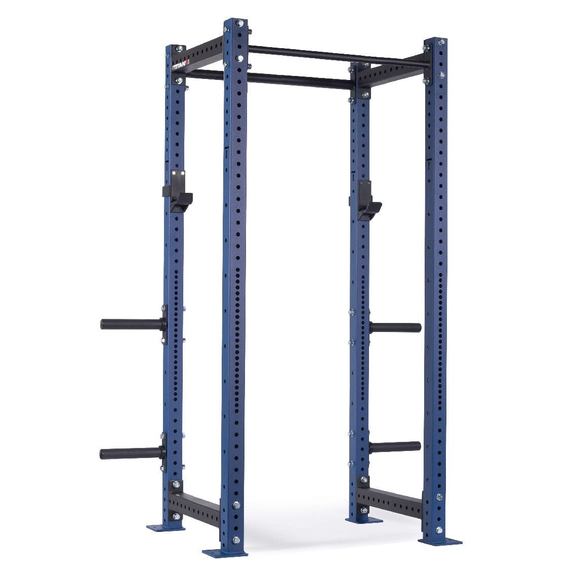 Titan Fitness X-3 Series 90" White Bolt-Down Power Rack, 24" Depth ...