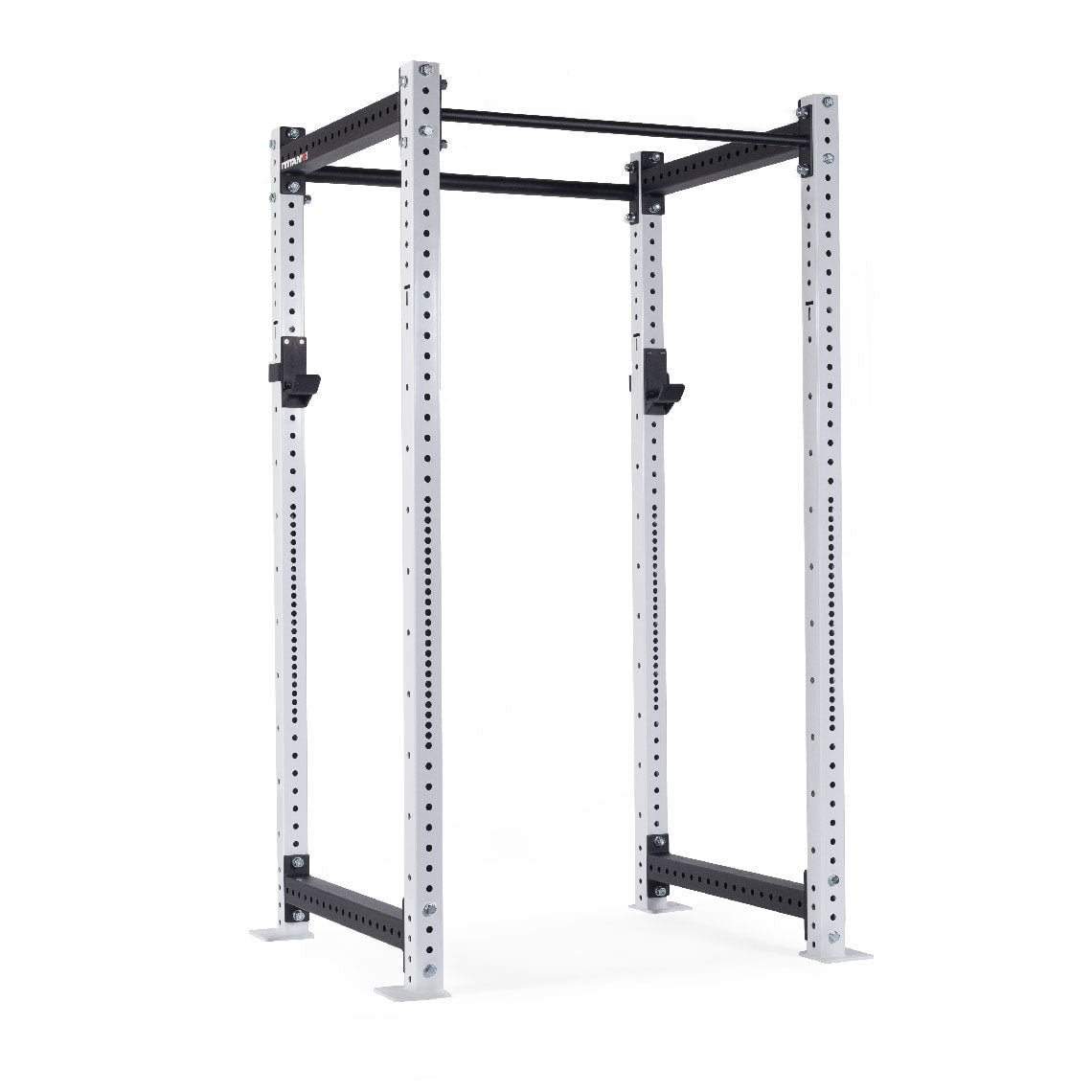 Titan Fitness X-3 Series 90" White Bolt-Down Power Rack, 36" Depth ...