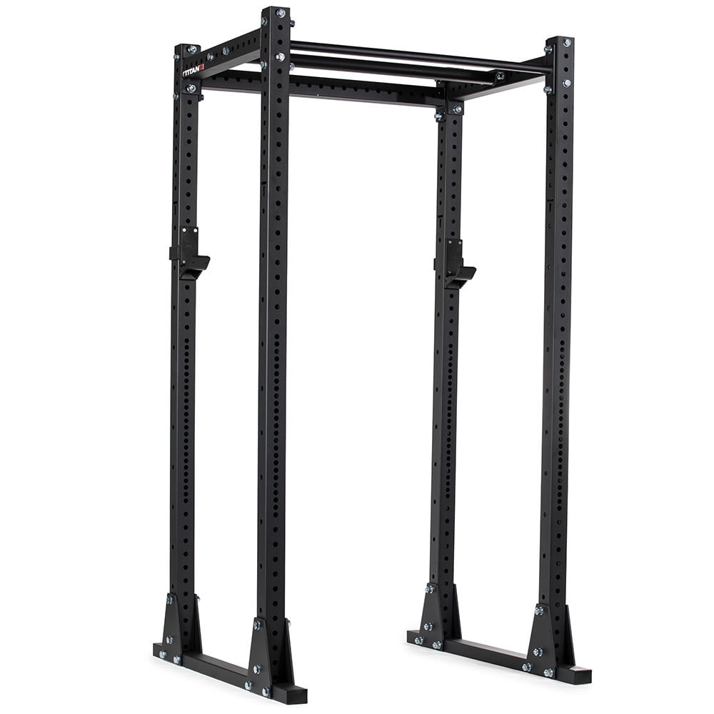 Titan Fitness X-3 Series Flat Foot Power Rack, 91"H x 30"D, 1,650 LB ...
