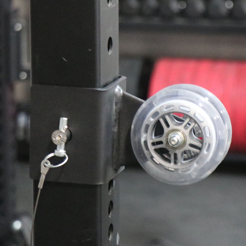 Titan Fitness X-3 Series Rack Mounted Muscle Roller 4" Wheel Diameter ...