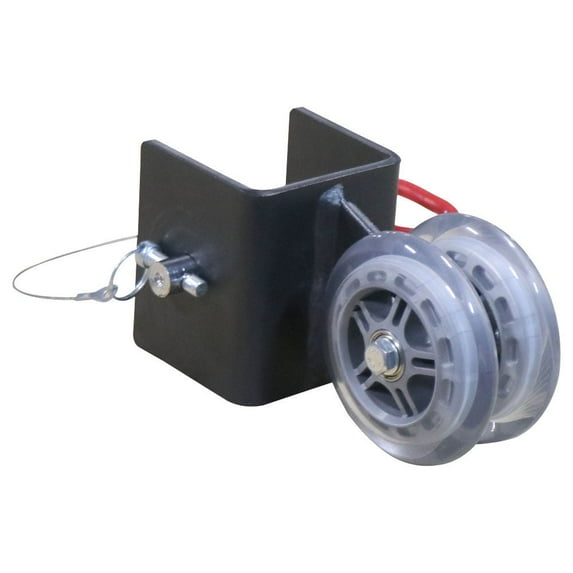 Titan Fitness X-3 Series Rack Mounted Muscle Roller 4" Wheel Diameter ...
