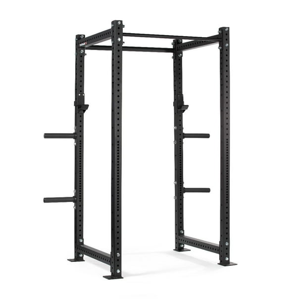 Titan Fitness X-3 Series Tall Bolt-Down Power Rack with Weight Plate ...