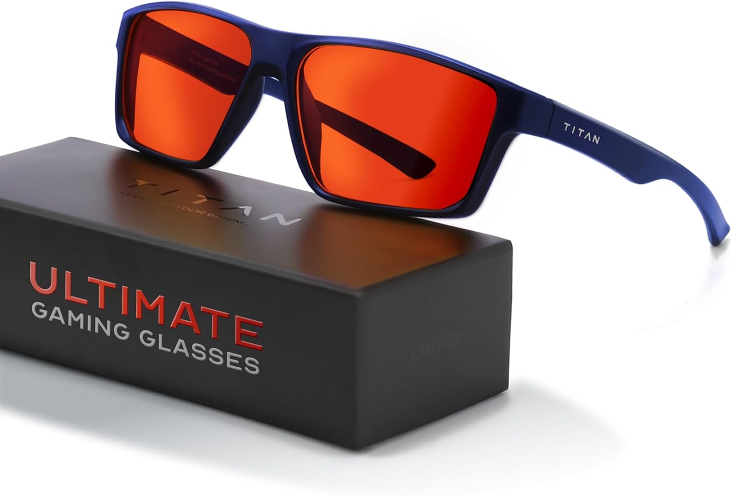 Titan Gaming Glasses, Blue Light Blocking, Night Driving Glasses for ...