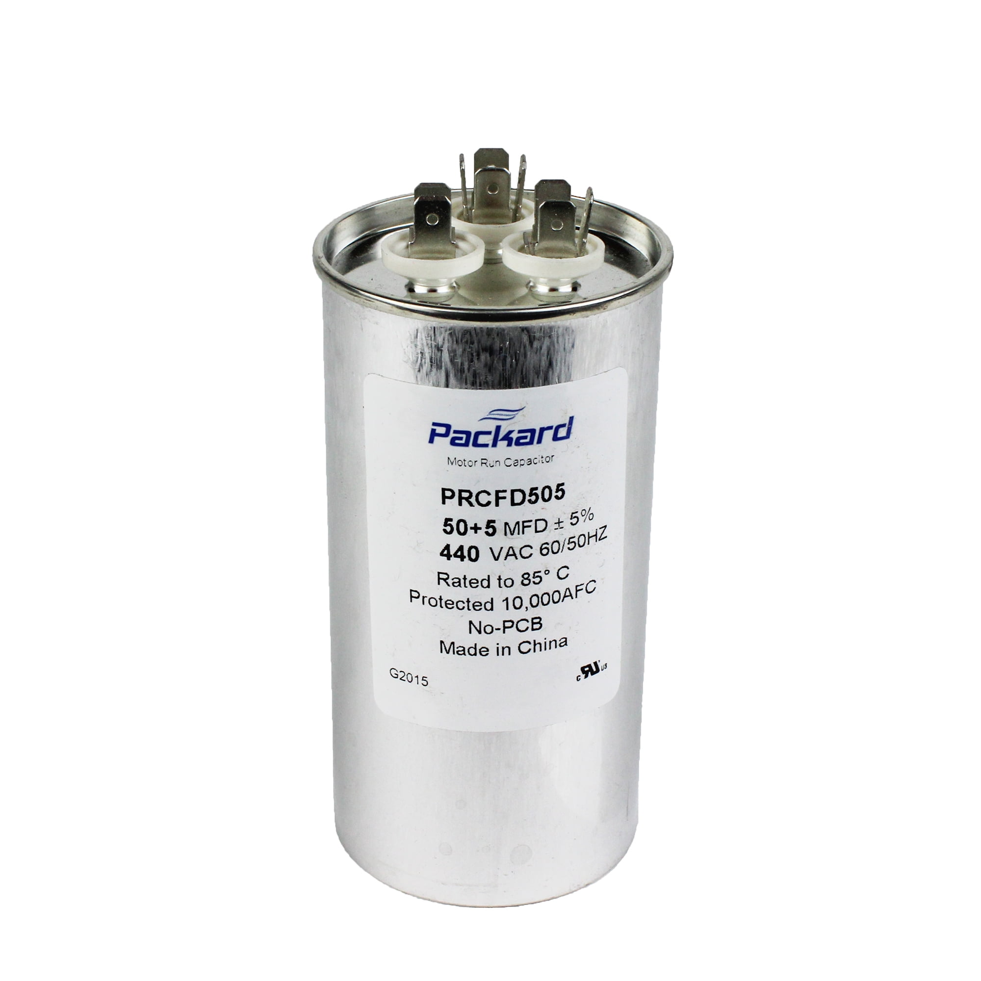 Titan HD PRCFD505A 440V Capacitor with 50 + 5 MFD - Walmart.com