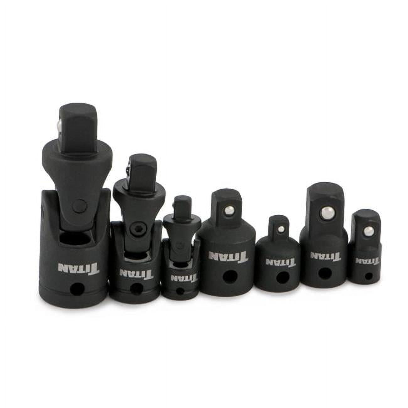 Titan Impact Adapter & U-Joint Set - 7 Piece - Walmart.com