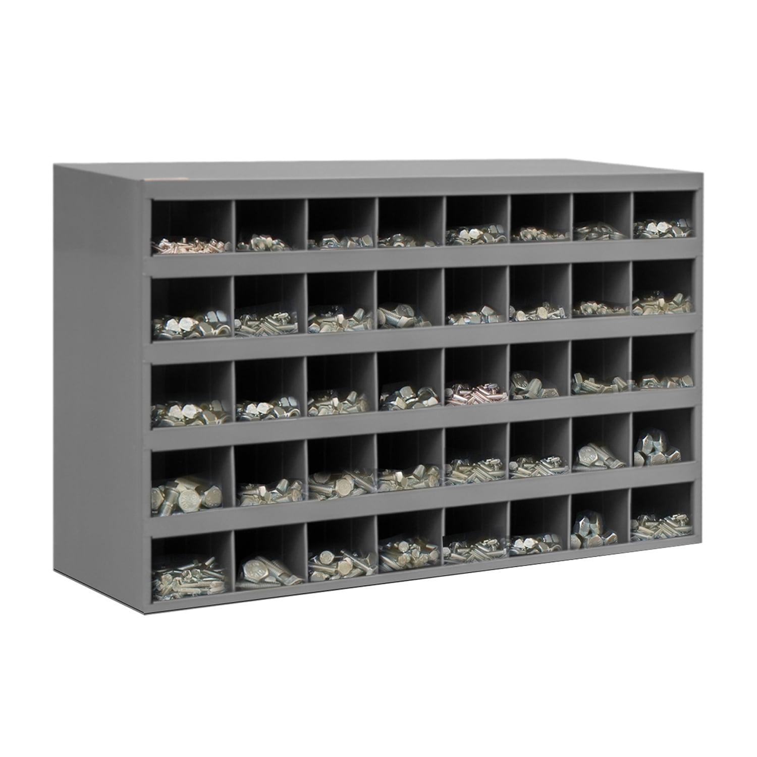 Titan Industrial Supply 3610 Piece Grade 8 Fine Thread Bolt & Nut Bin ...