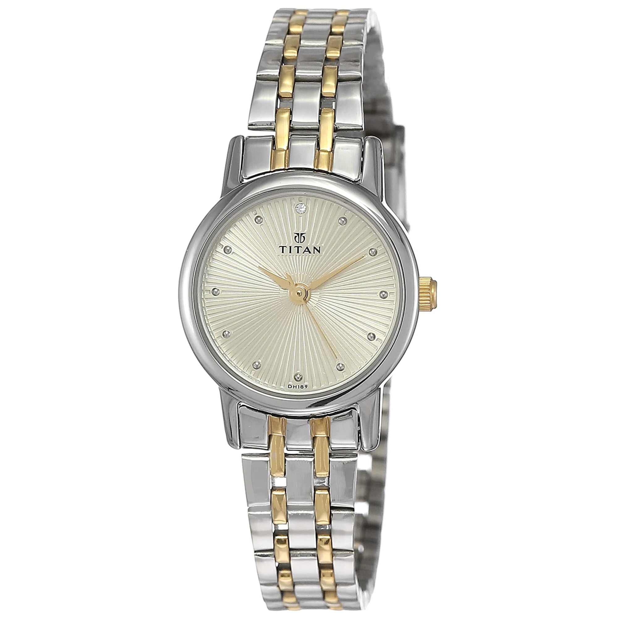 Titan Karishma Revive Analog Champagne Dial Womens Watch-2593BM01 ...