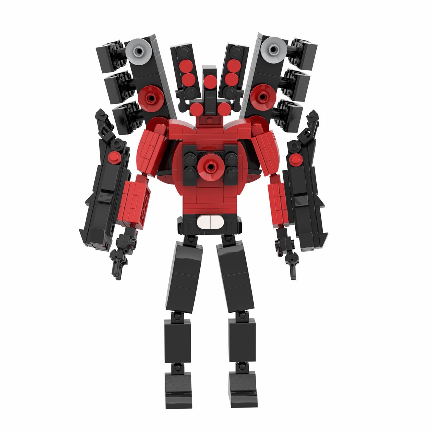 Titan King & Throne TV Man Building Block Set – Upgraded Toilet Hero ...