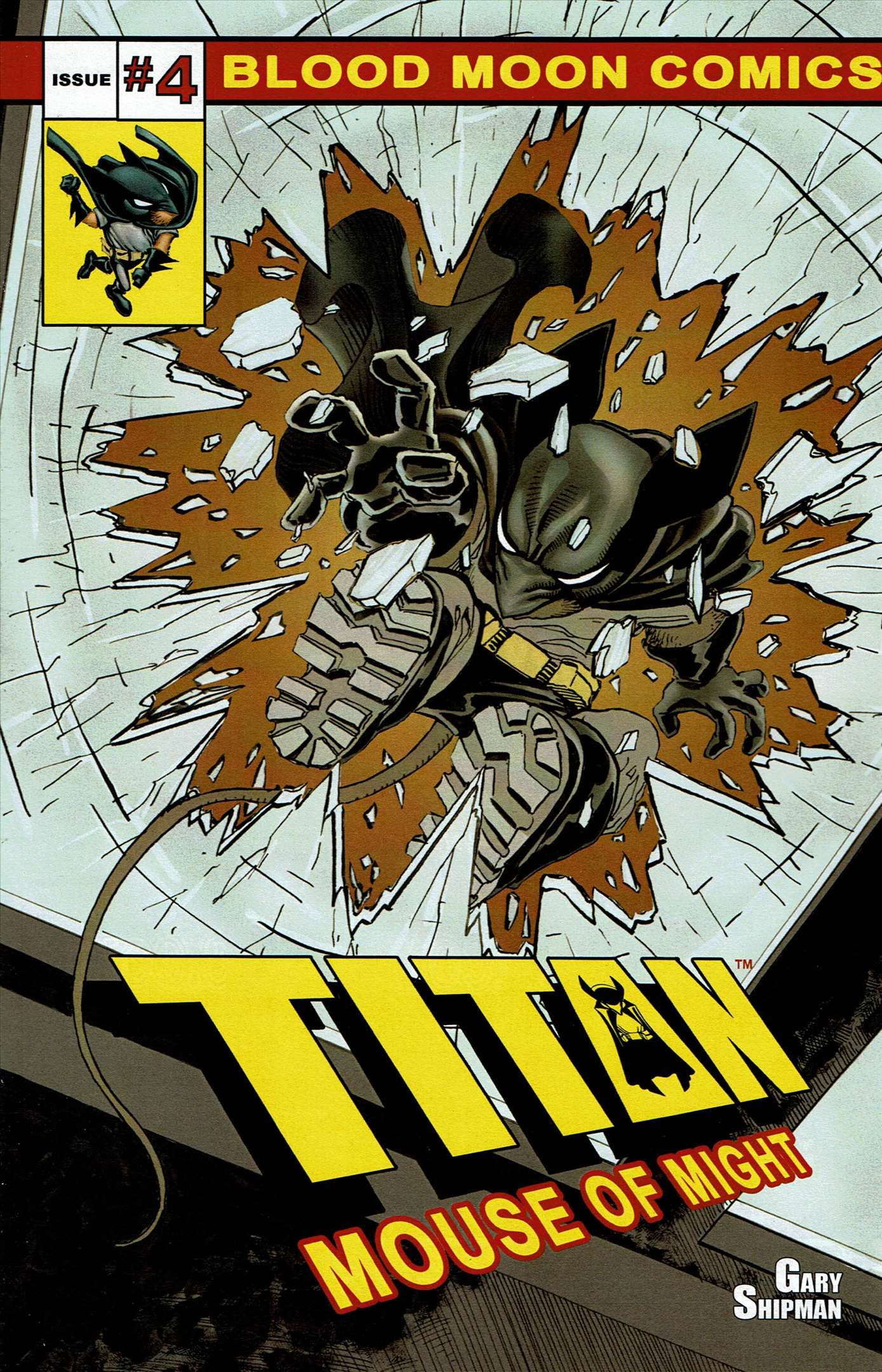 Titan Mouse of Might #4 VF ; Blood Moon Comic Book - Walmart.com