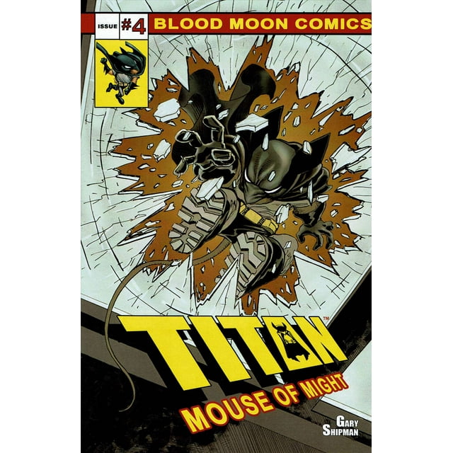 Titan Mouse of Might #4 VF ; Blood Moon Comic Book - Walmart.com