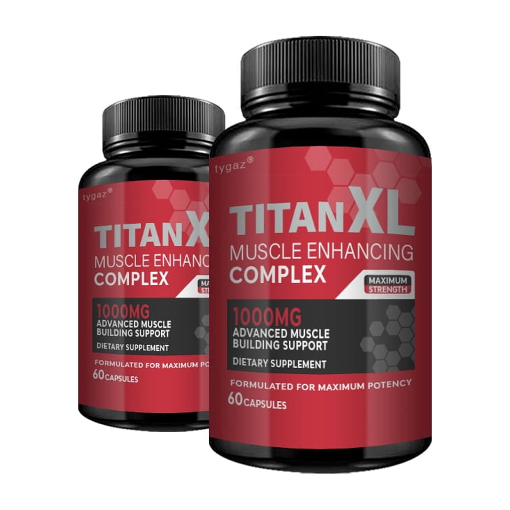 Titan Muscle XL - Body Builder Pre-Workout Complex, 2 Pack - Walmart.com