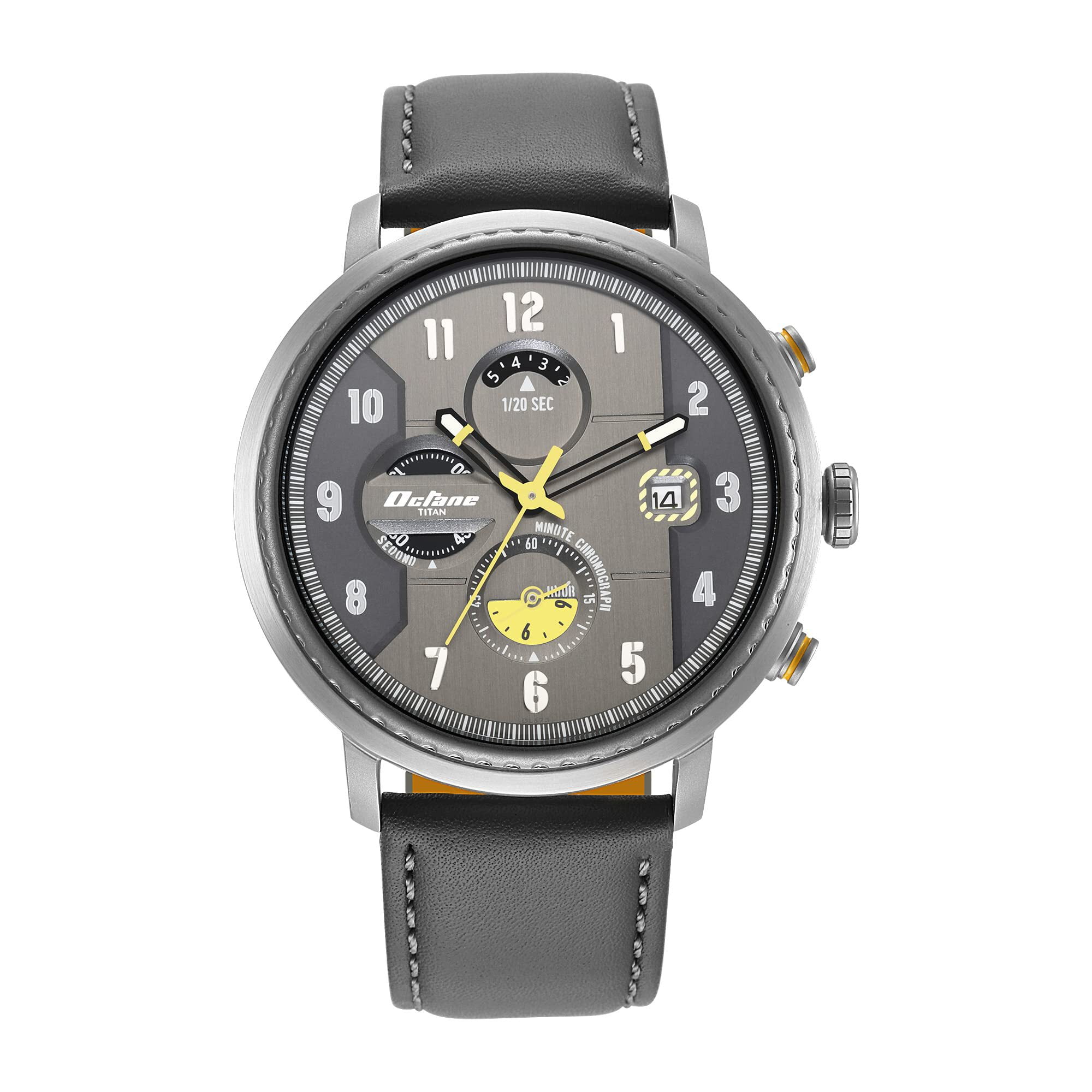 Titan Octane-Aerobatics Collection Analog Black Dial Men's Watch ...