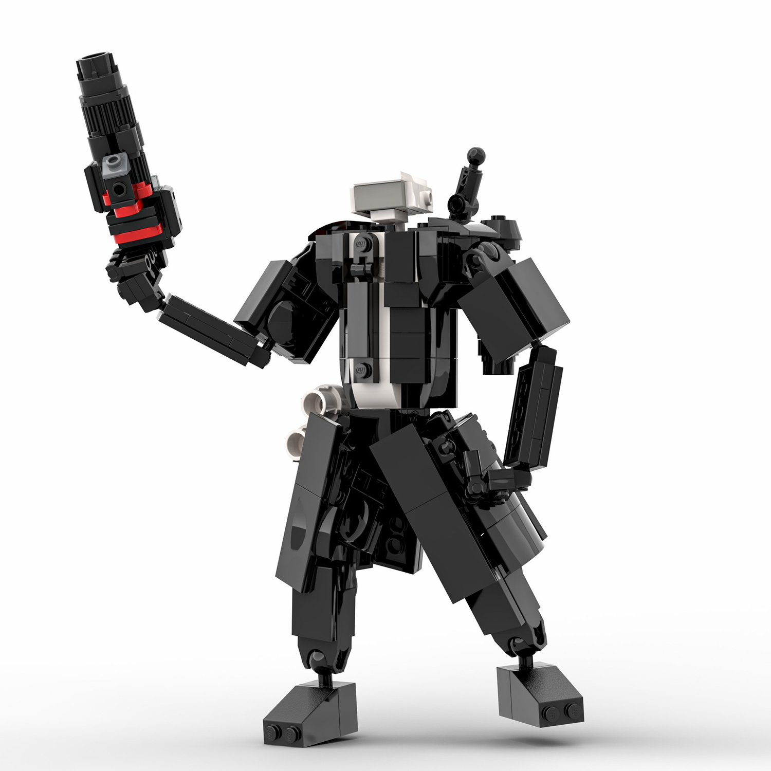 Titan Pencil & Drill TV Man Building Block Set – Funny Toilet Hero ...