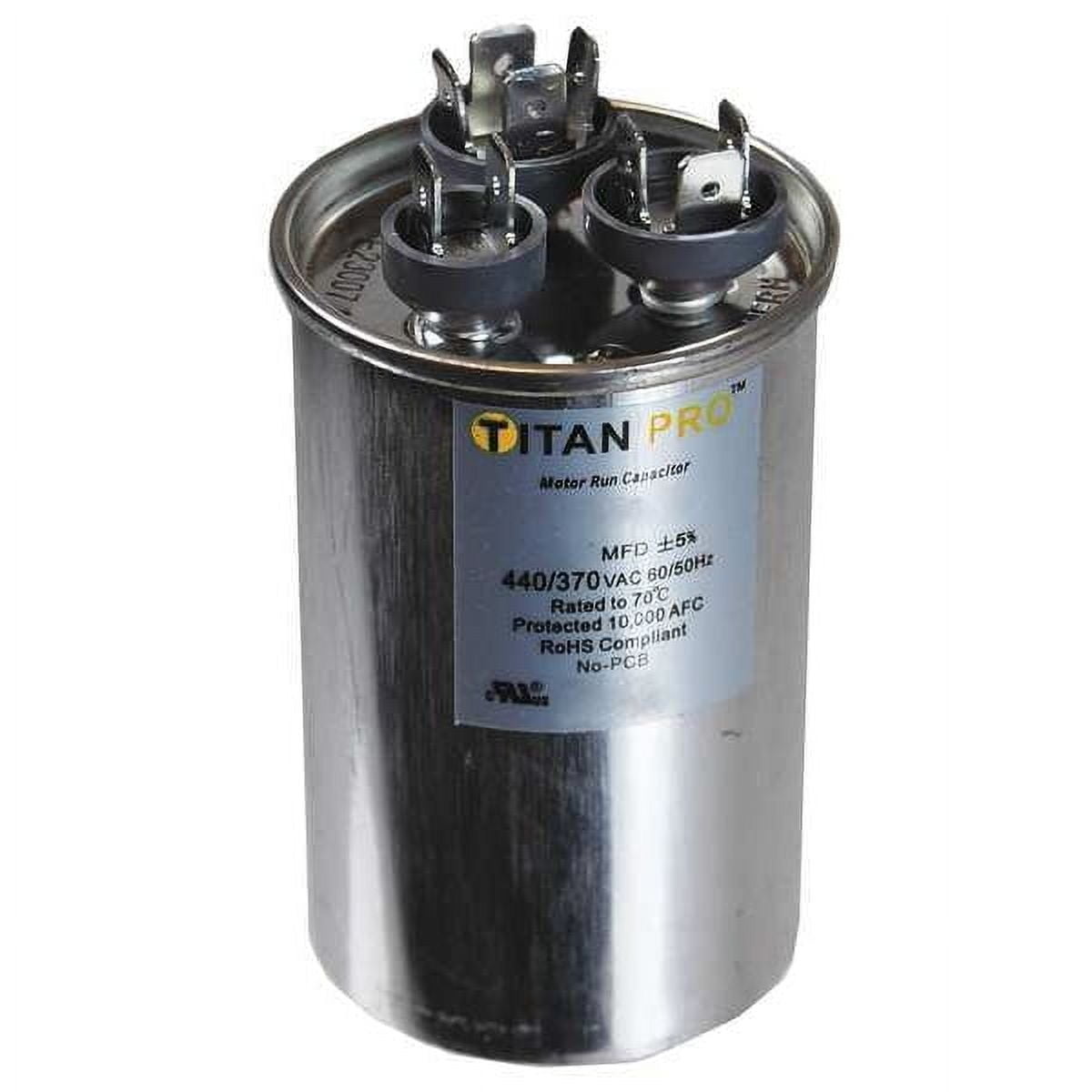 Titan Pro Dual Run Capacitor,20/5 MFD,4 1/4"H TRCFD205 - Walmart.com