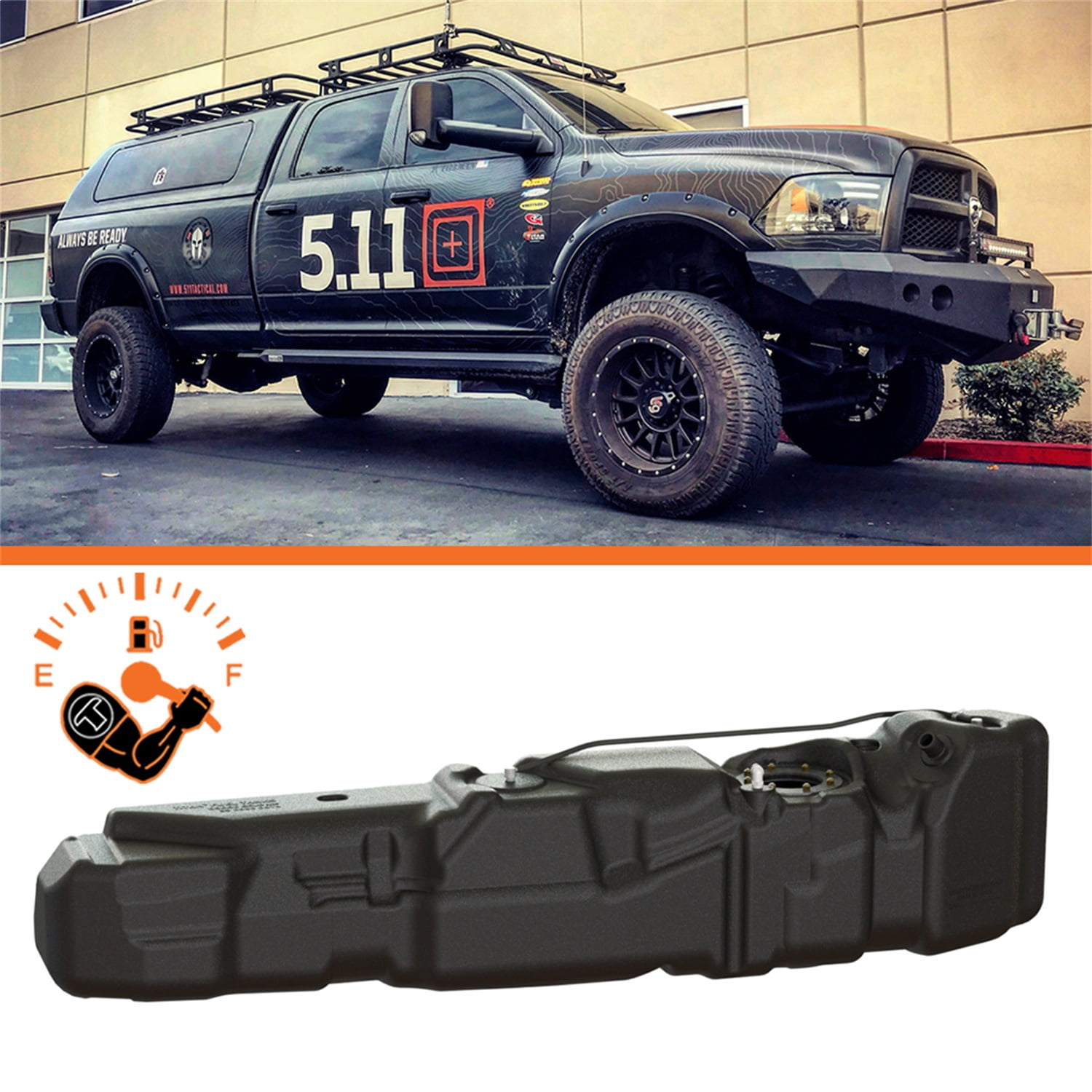 Titan Ram Mid-ship Crew Cab Long Bed Super Series 2013 to 2019 55 ...