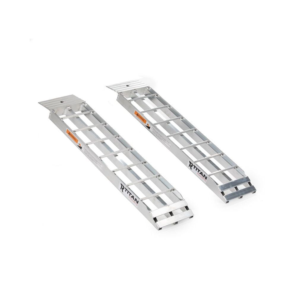 Titan Ramps Aluminum Dual Shed Ramps 36in x 8in with 750 lb Capacity ...