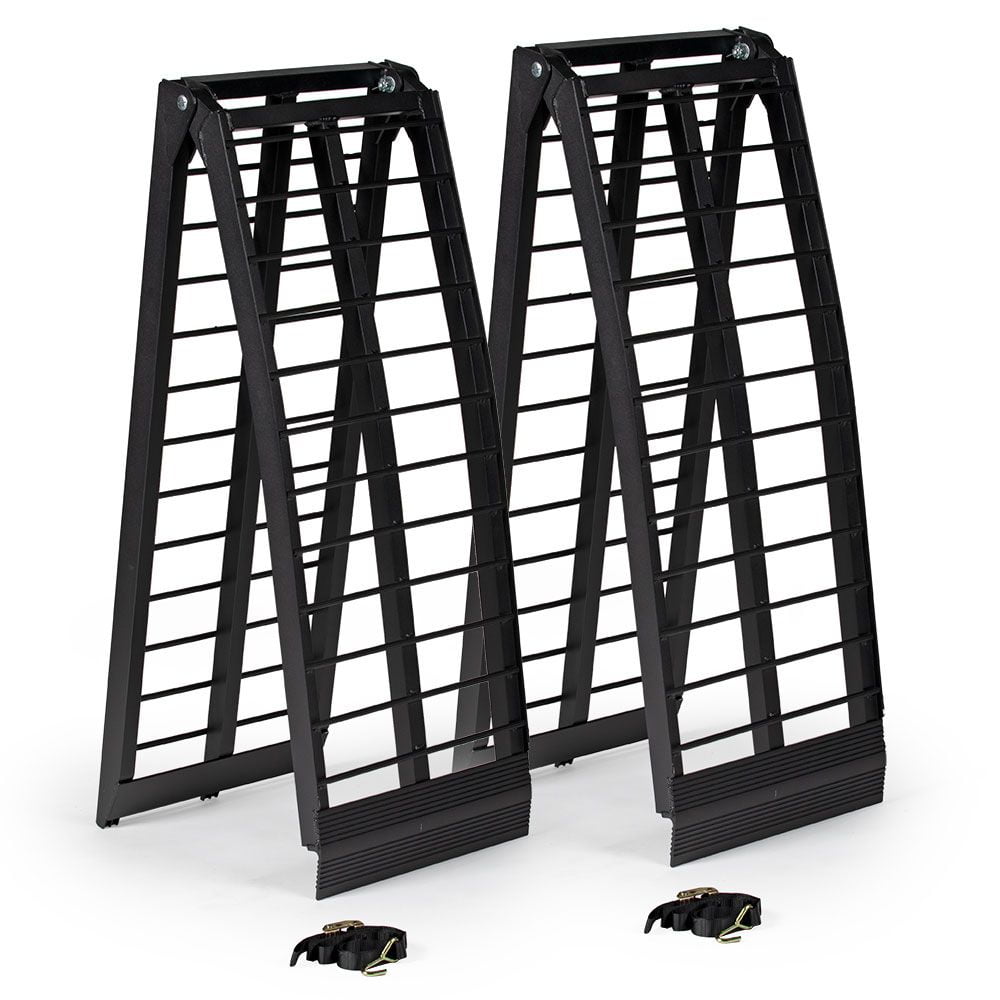 Titan Ramps 7' 10in Heavy-Duty Arched ATV Loading Ramps - 2,000 lb ...