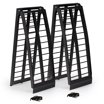 Titan Ramps 2 Pack 7.5’ Folding ATV Loading Ramps Arched Aluminum ...