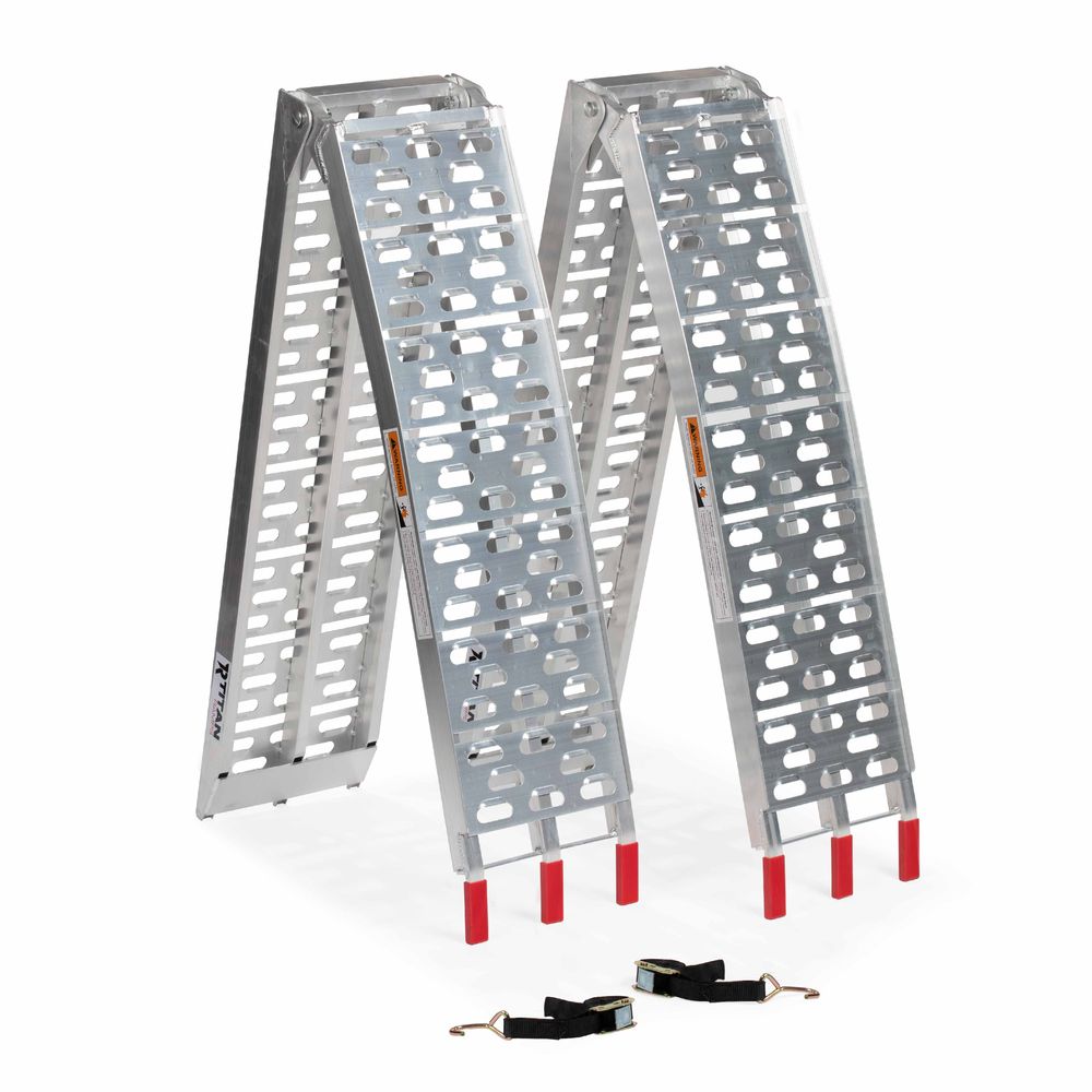 Titan Ramps 7.5' Arched ATV Loading Ramps - 1,500 lb. Capacity ...