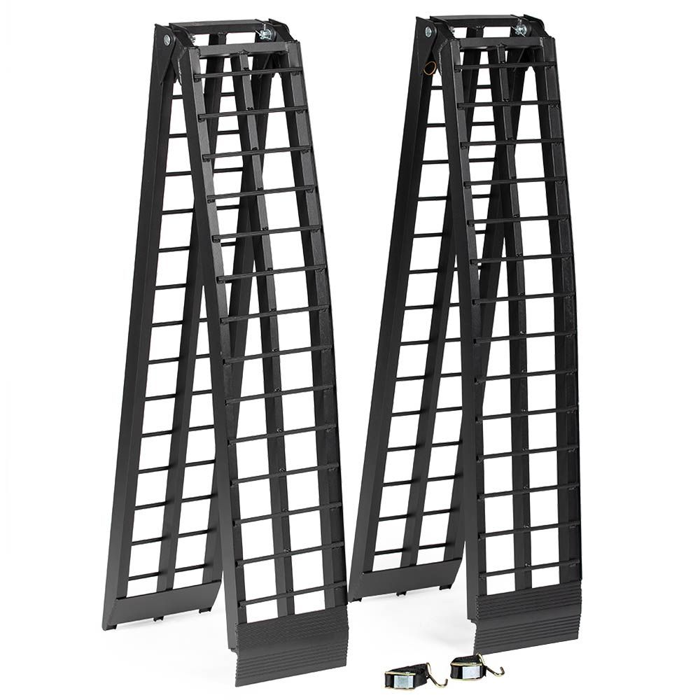 60in Aluminum Car Hauler Trailer Ramps Hybrid - Walmart.com