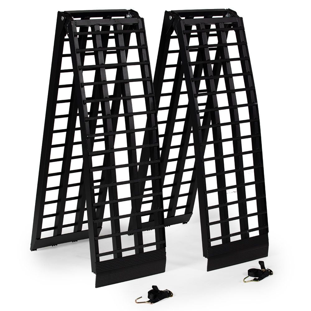 Titan Ramps 9' Heavy-Duty 4-Beam Arched ATV Loading Ramps - 2,000 lb ...
