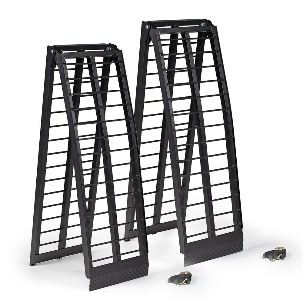 Titan Ramps 9' Heavy-Duty Arched ATV Loading Ramps - 1,800 lb. Capacity ...