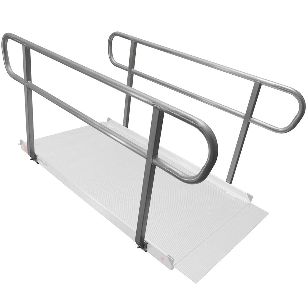 Titan Ramps Handrails for 6' Wheelchair Entry Ramp - Walmart.com