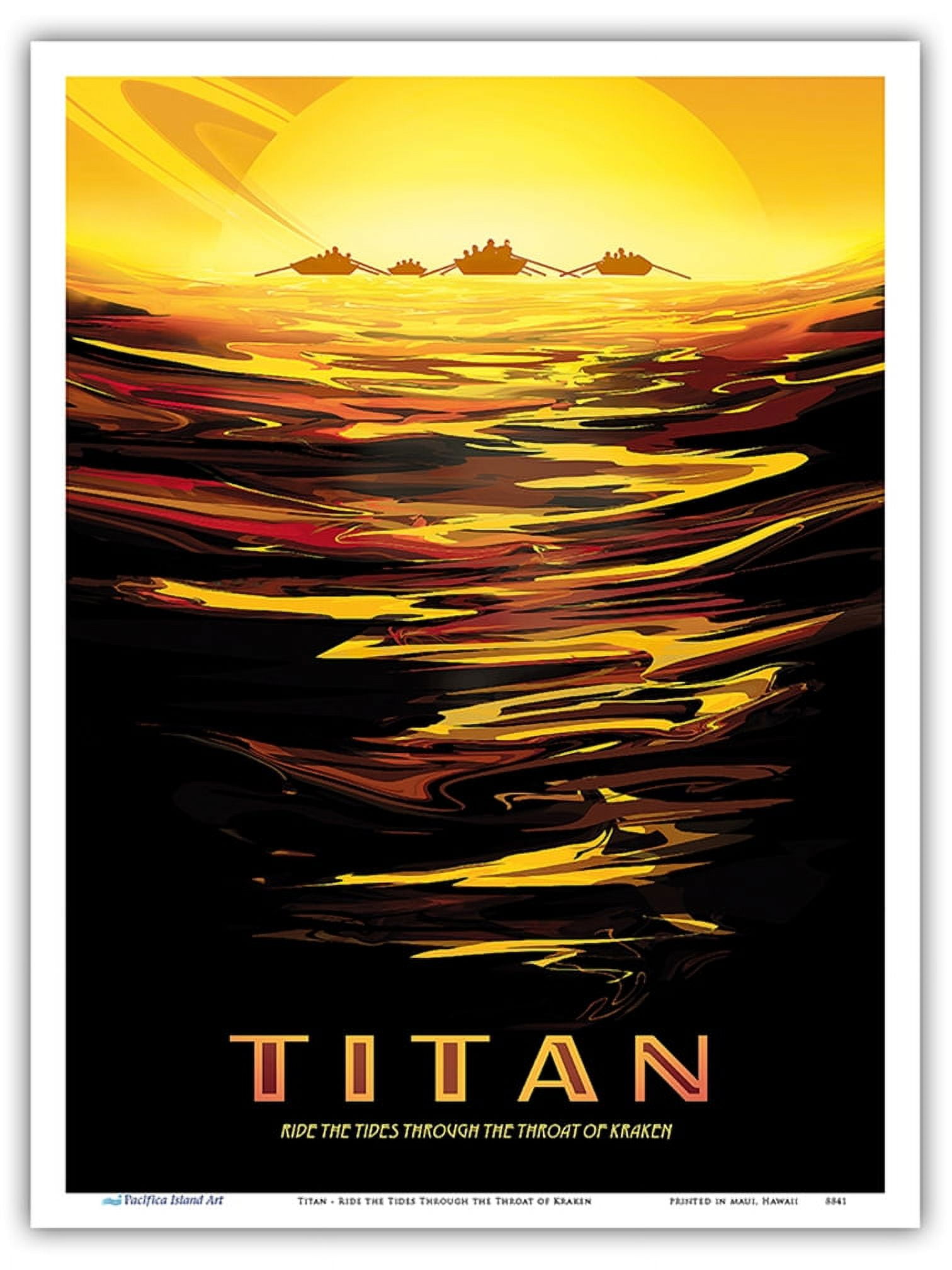 Titan - Ride the Tides Through the Throat of Kraken - NASA Exoplanet ...
