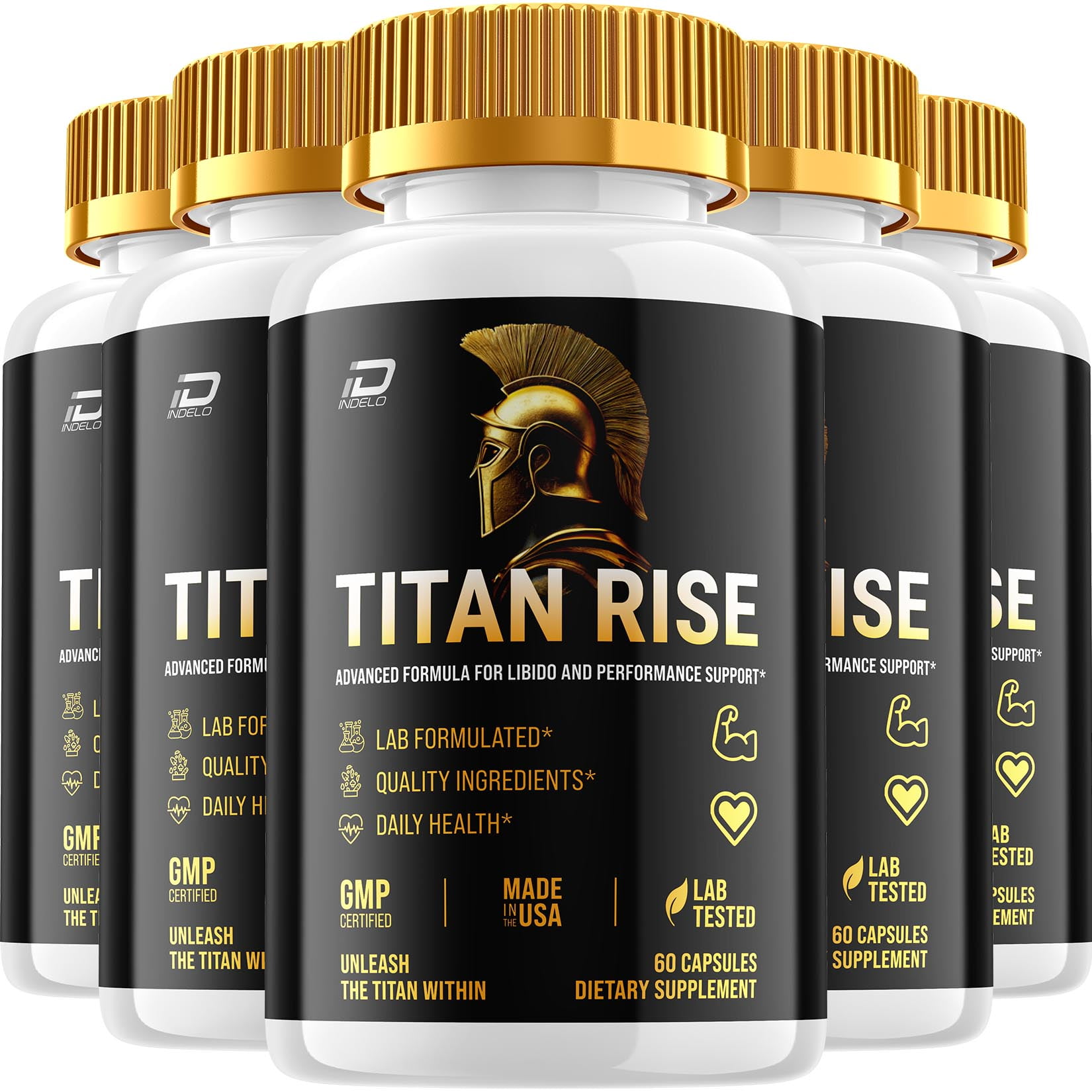 Titan Rise for Men Capsules – TitanRise Vitamin Complex Pills, Energy ...
