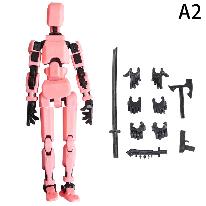 Titan Robot Action Figure 3D Printed With Full Articulation For Stop ...