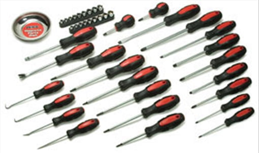 Titan Screwdriver Set,w/Mini Parts Tray,42pcs. 17242 - Walmart.com