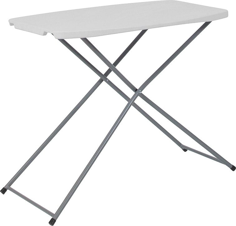 Titan Adjustable Height Plastic Folding Table 30 x 20 - Walmart.com