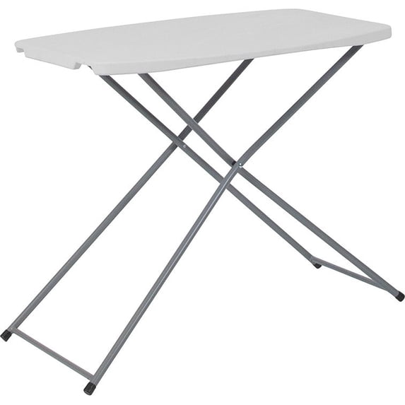 Titan Adjustable Height Plastic Folding Table 30 x 20 - Walmart.com