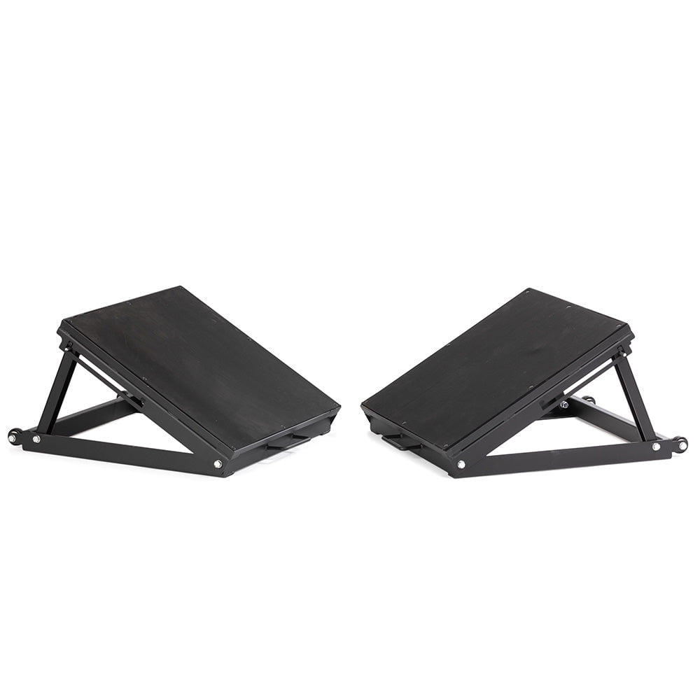 Titan Fitness Angled Plyometrics Boxes, Up to 30 Degree Angle, Set of 2 ...