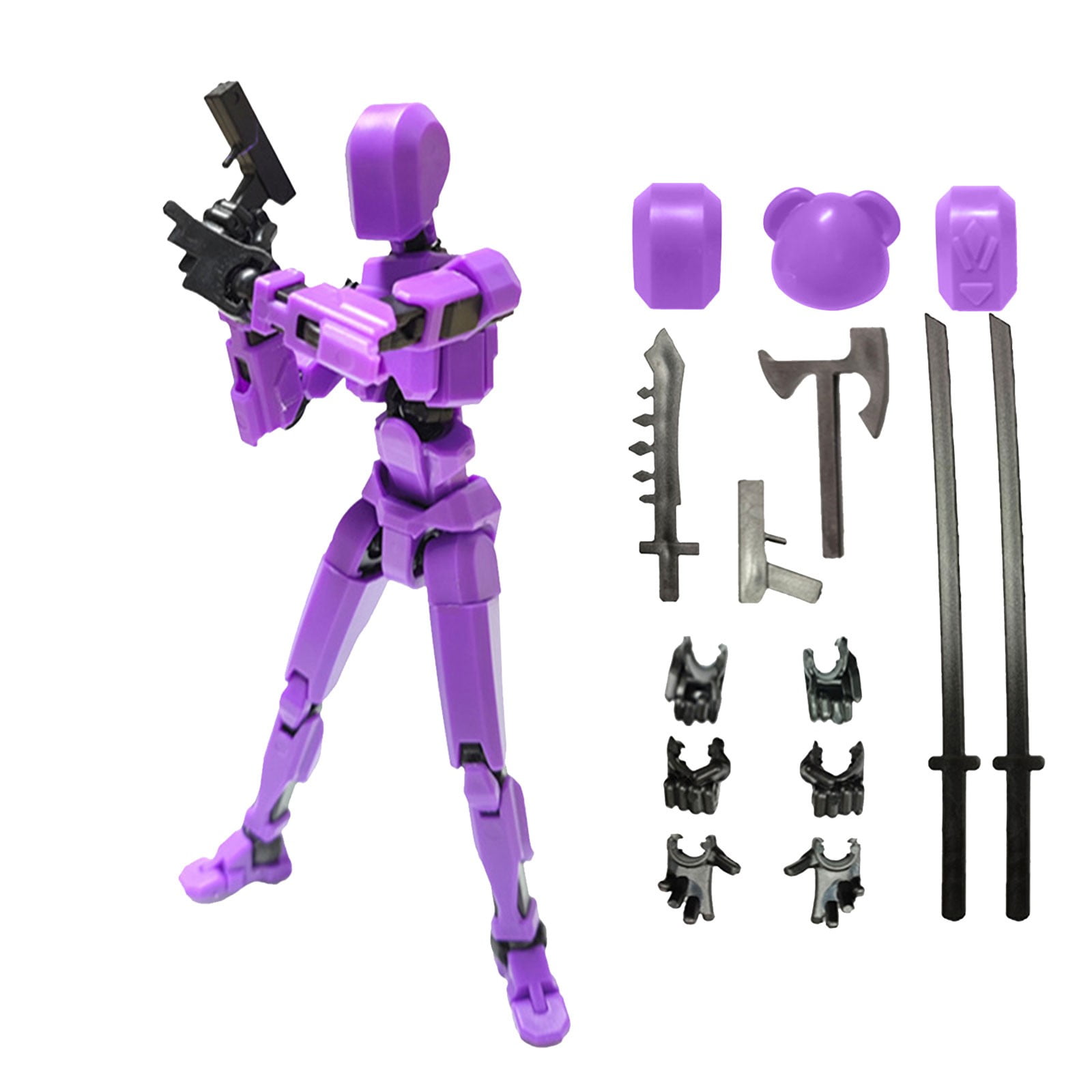 Titan T13 Action Figures Fidget Toys for Boys Autism Sensory Toys 3D ...