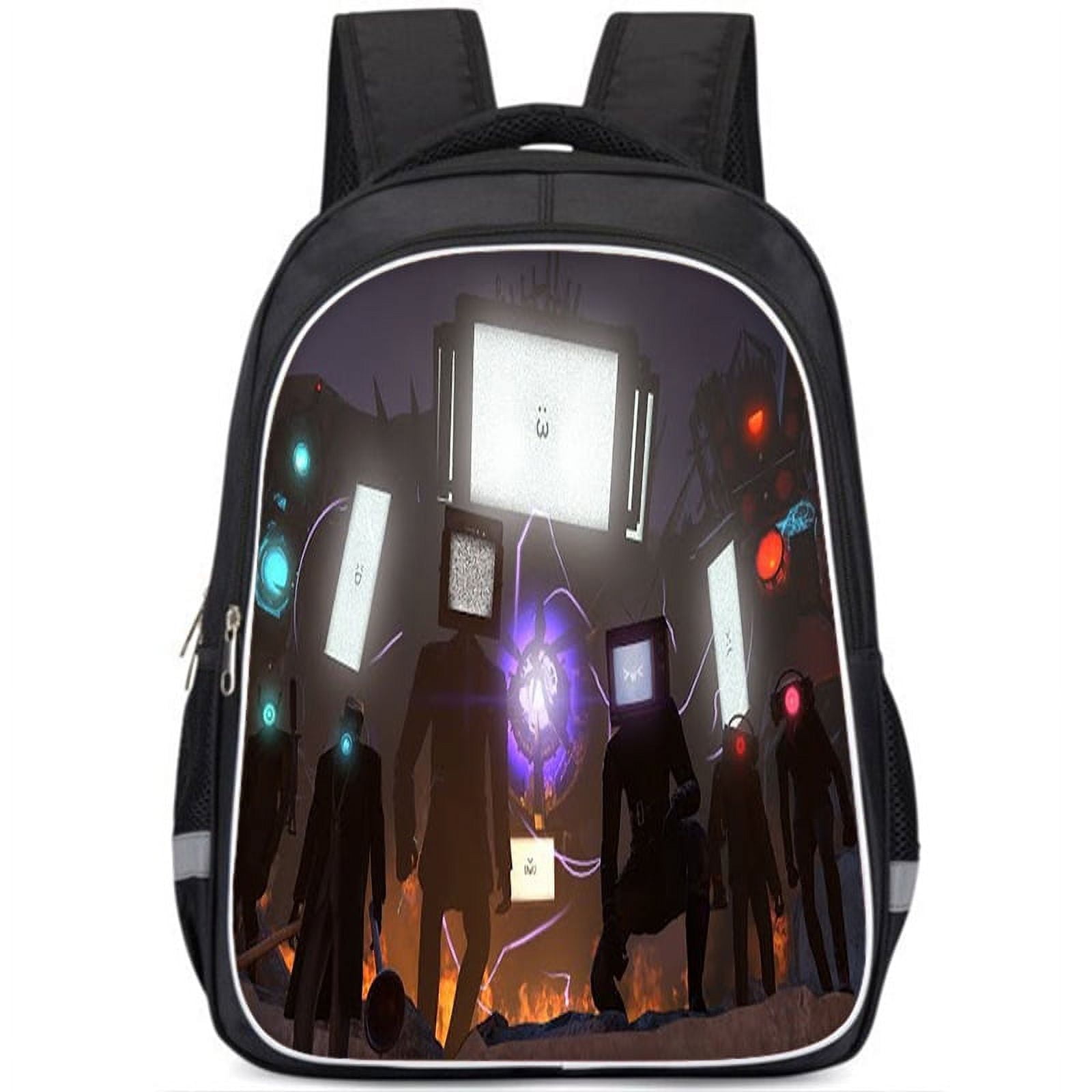 Titan TV Man Backpack Titan Electric Drill Man Backpack Student Double ...