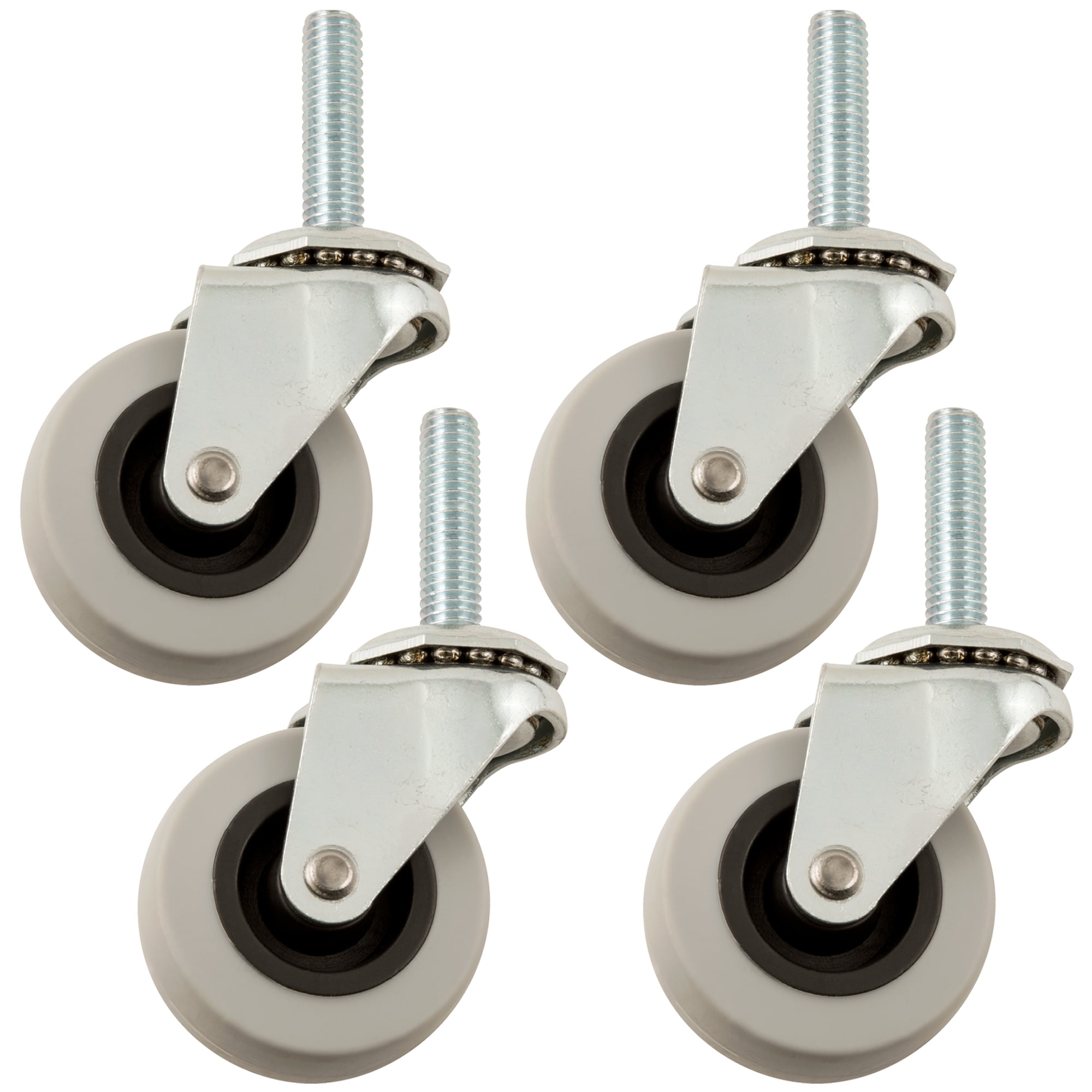 Titan Titan 2" Thermoplastic Rubber (TPR) Swivel Threaded Stem, 80-lb ...