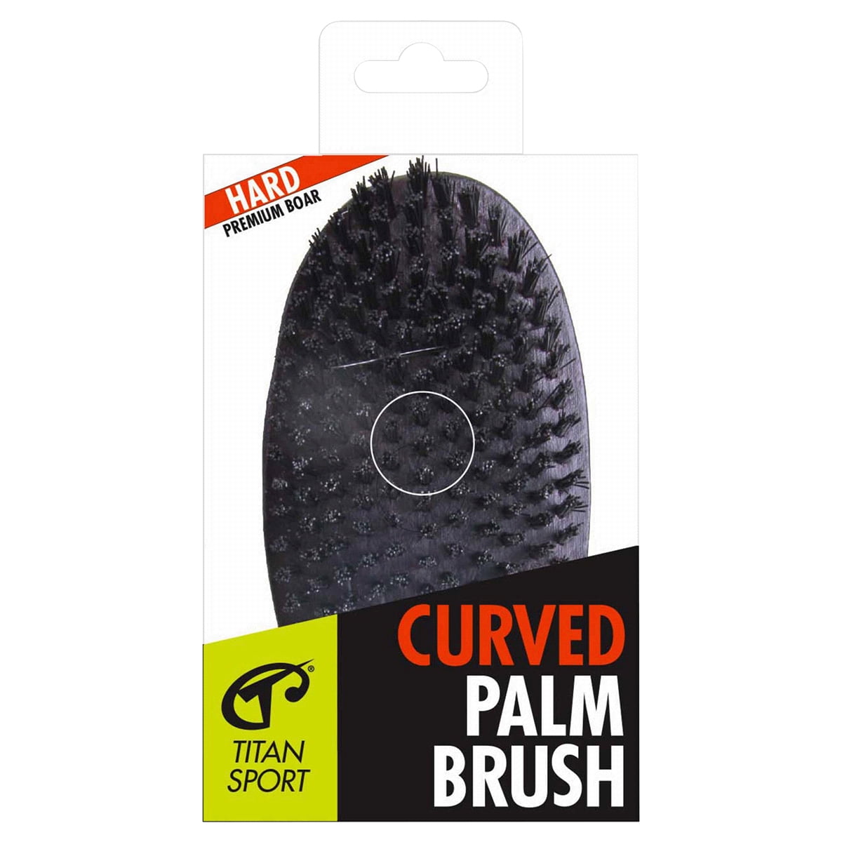 Titan Wooden Curved Palm Hard Brush.,Pack of 3 - Walmart.com