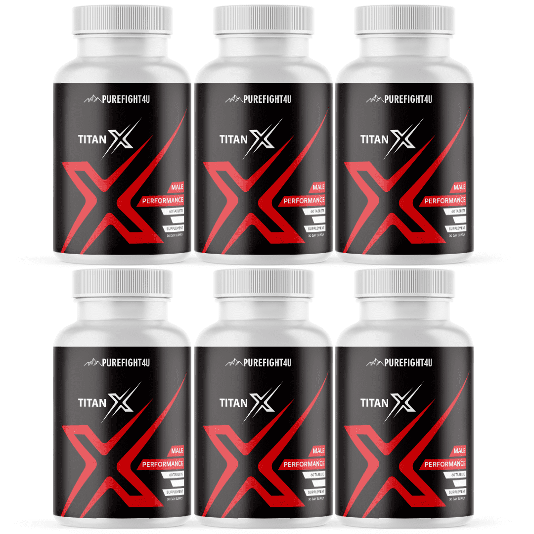Titan X Tablets, Male Performance-6 Bottles - Walmart.com