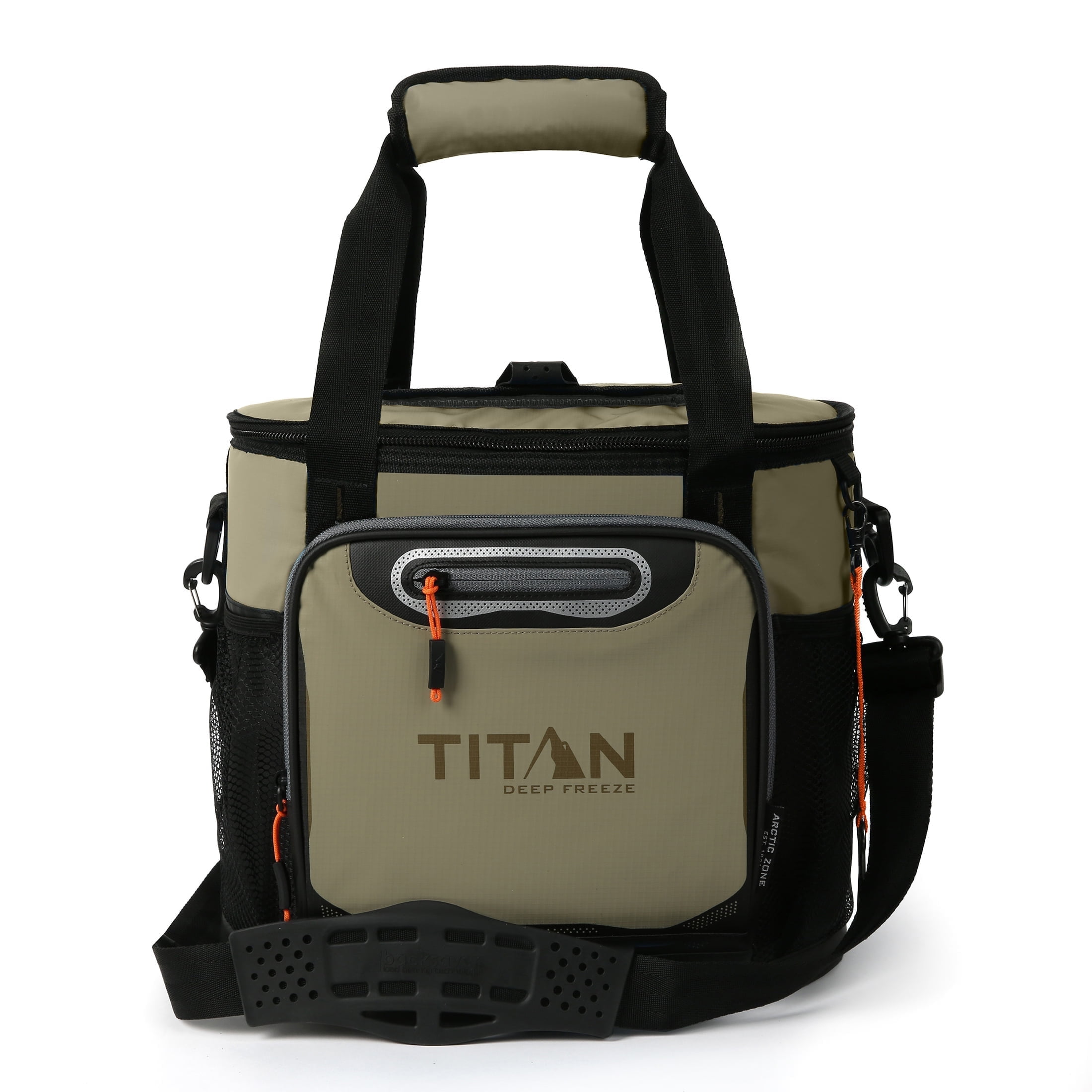 Titan by Arctic Zone 24 Can Bucket Tote Cooler - Citrus - Walmart.com