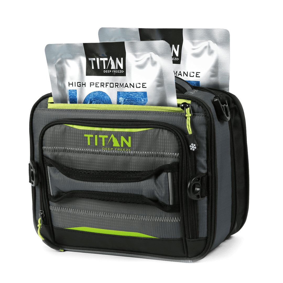 Titan by Arctic Zone™ Fridge Cold Expandable Lunch Box - Gray - Walmart.com