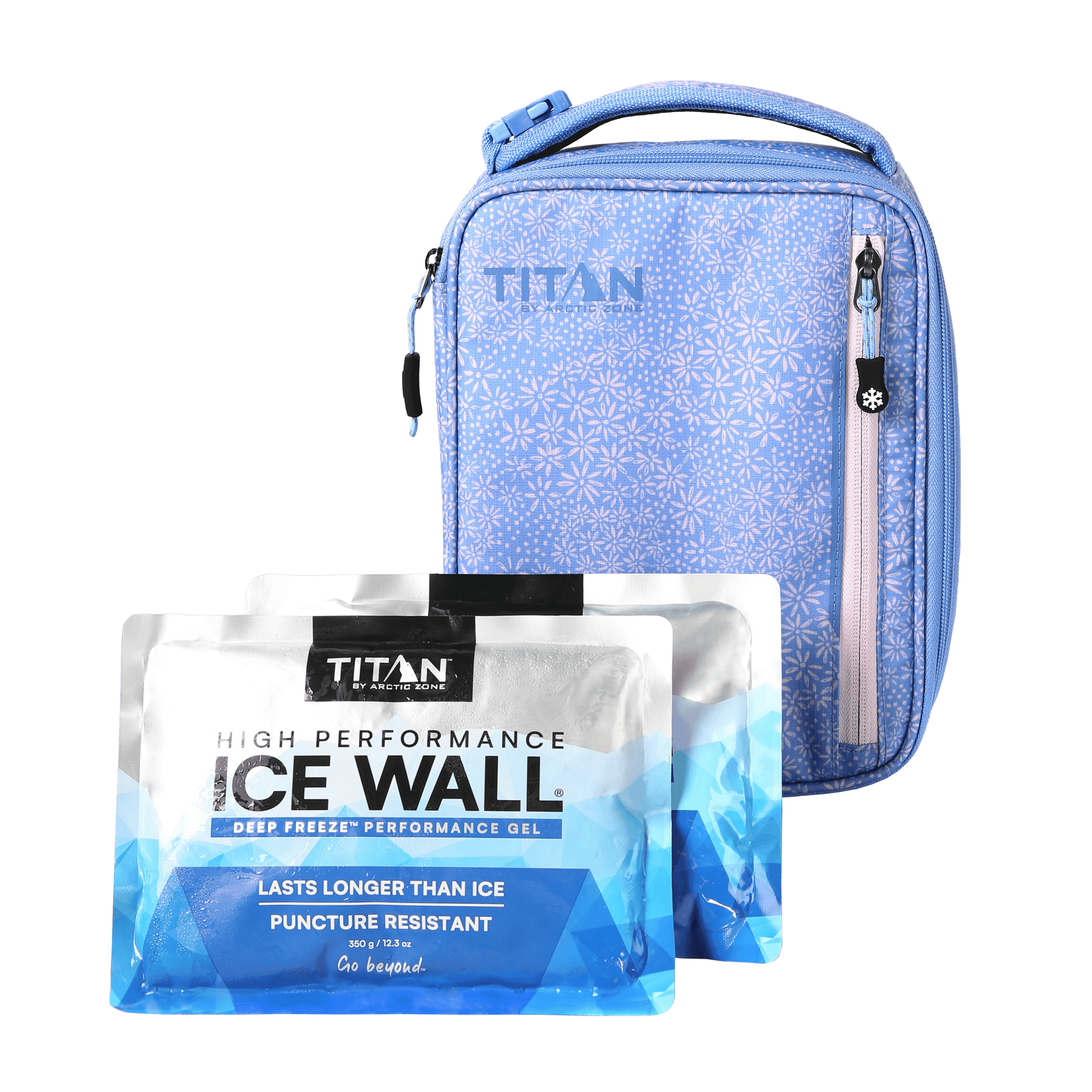 Titan by Arctic Zone Fridge Cold Insulated Lunch Box with Ice Walls ...