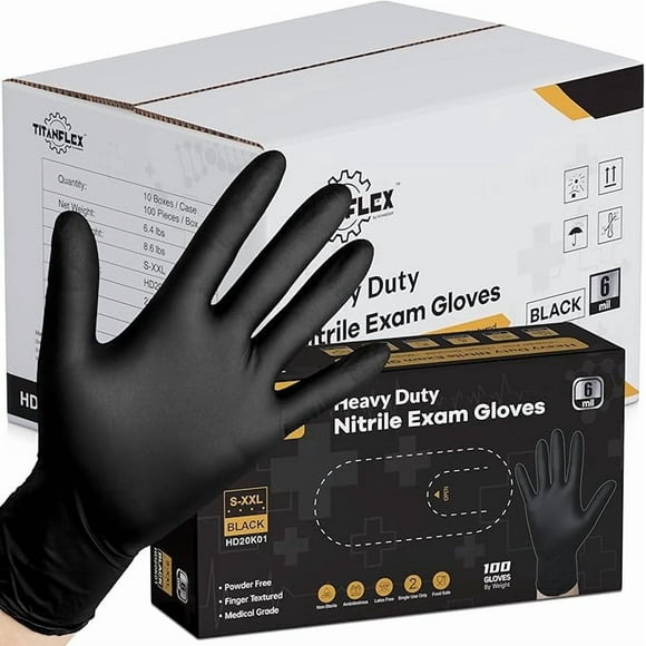 Black Cooking Gloves