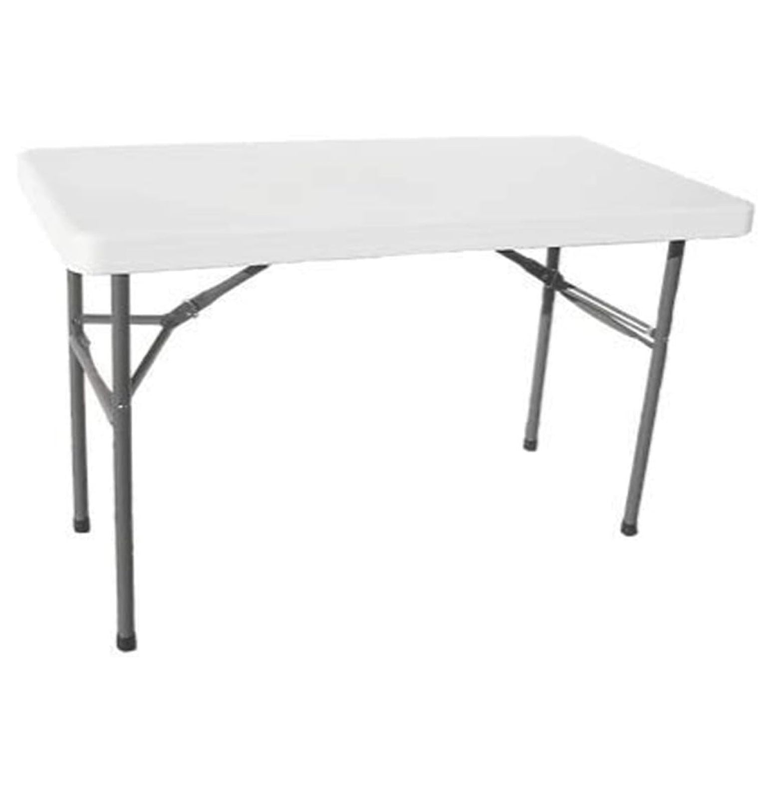 TitanPRO Plastic Folding Table - Polyethylene Sturdy Outdoor Folding ...