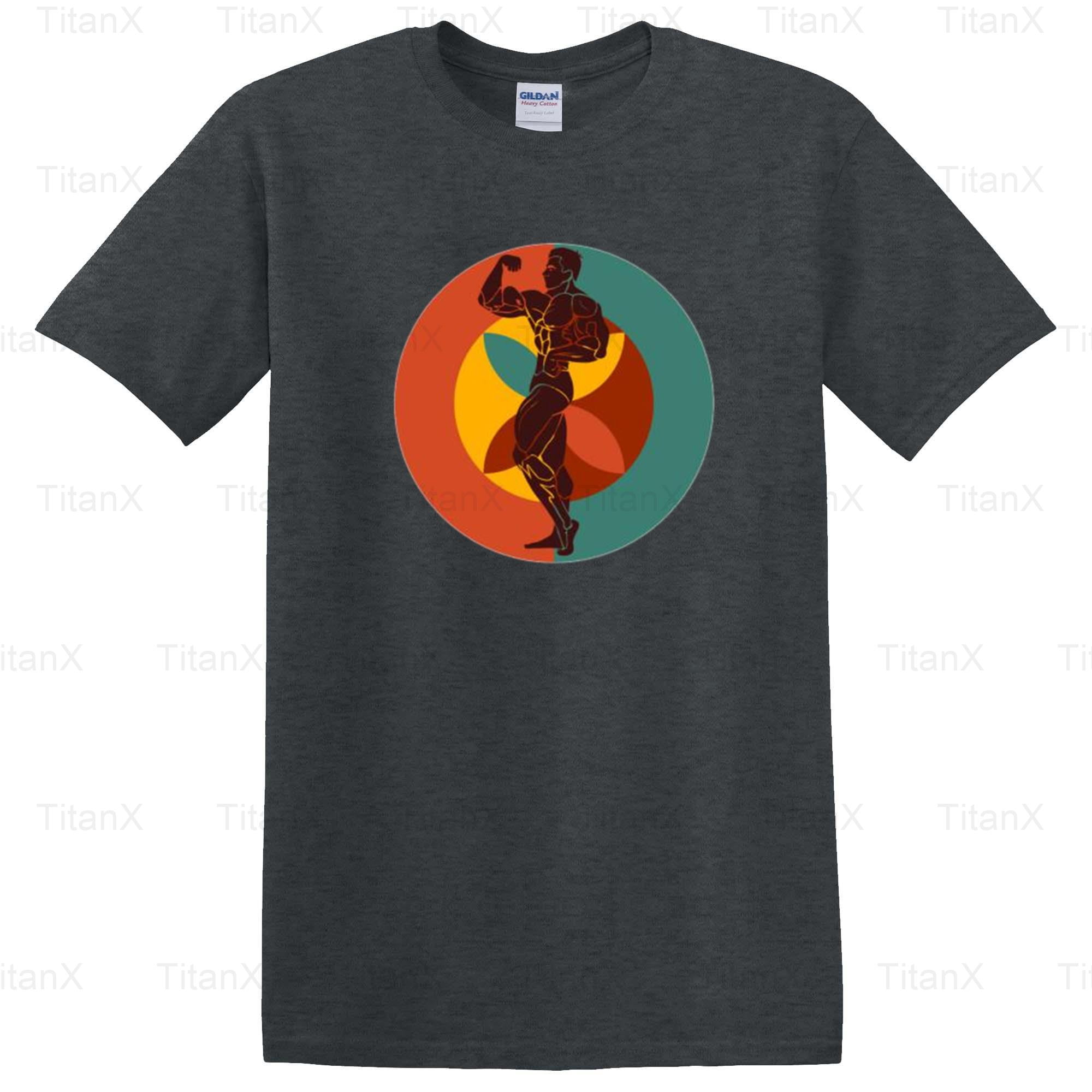 TitanX91 Bodybuilding Retro Physique Graphic Design Style, Vintage ...