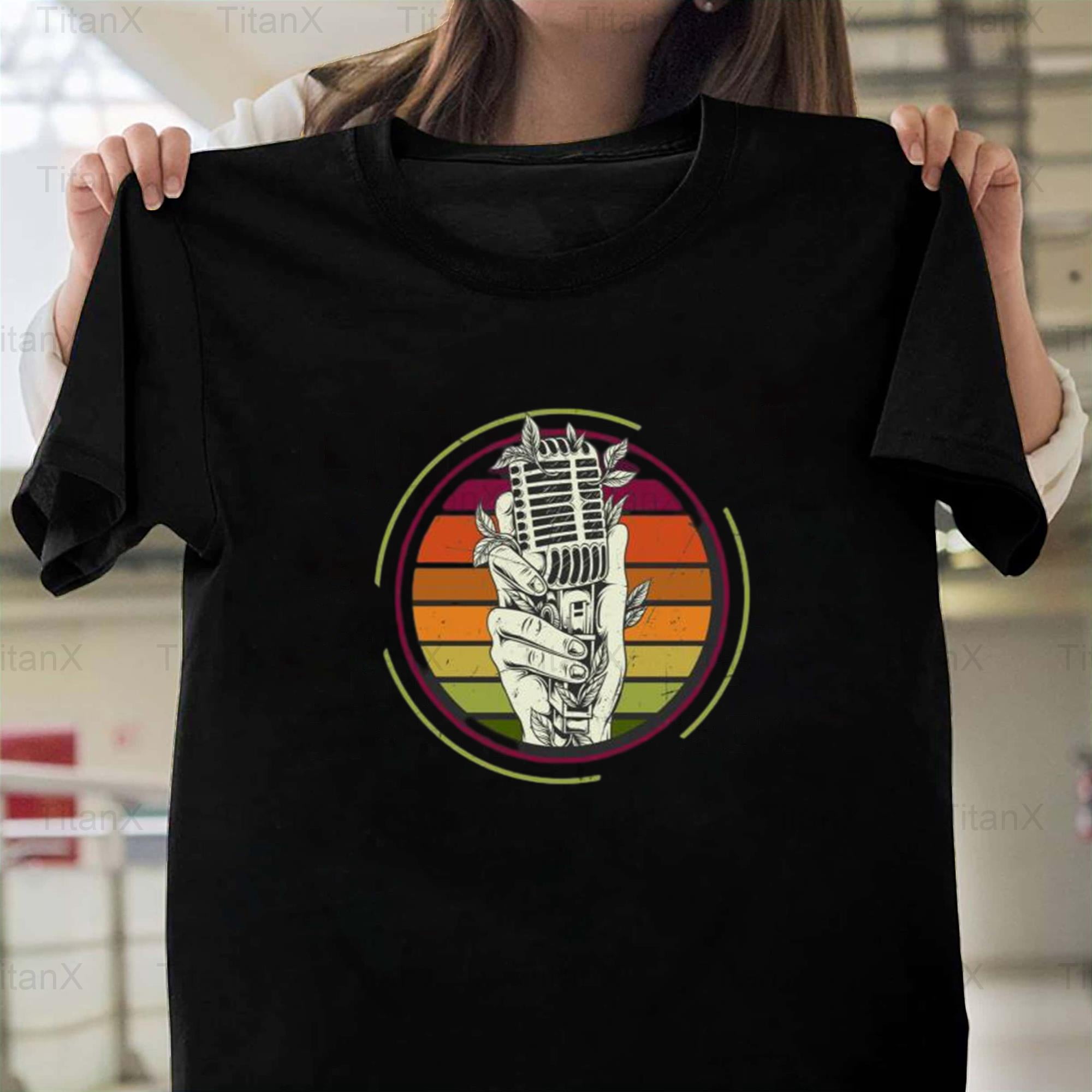 TitanX95 Iconic Microphone Retro Singer Style Graphic Design Art Look ...