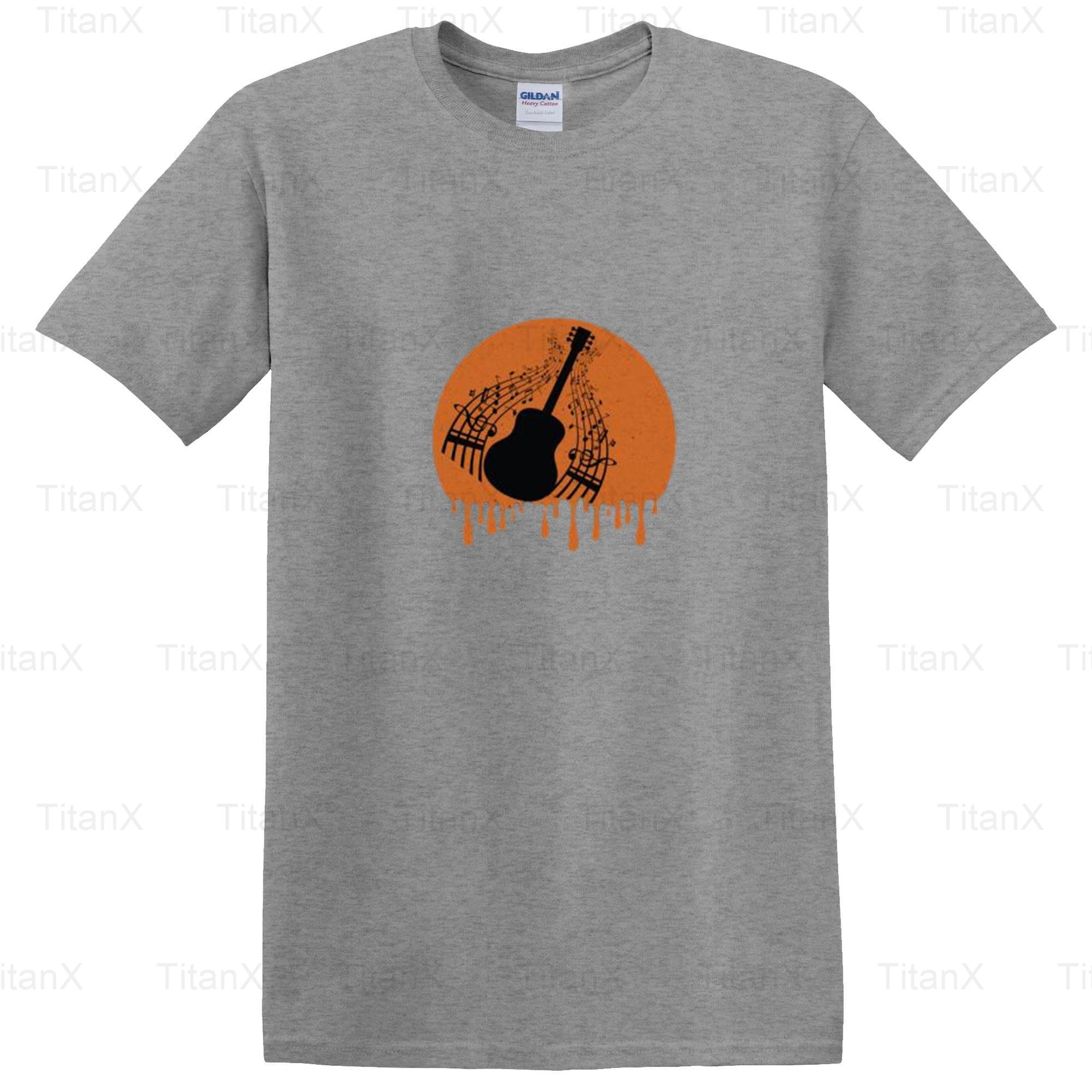 TitanX96 Retro Electric Guitar Dripping Style Graphic Design Art Look ...