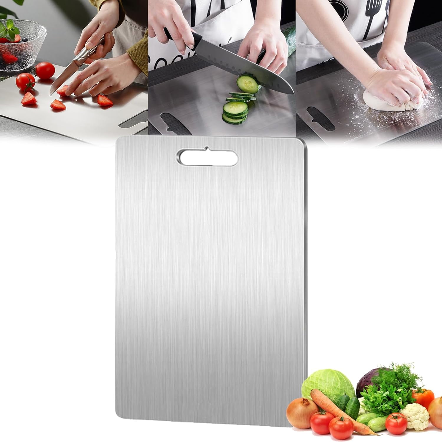 Titanboards Pro, Titanboards - 100% Pure Titanium Cutting Board ...